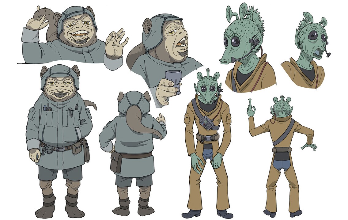 Star Wars Smuggler Concept Art