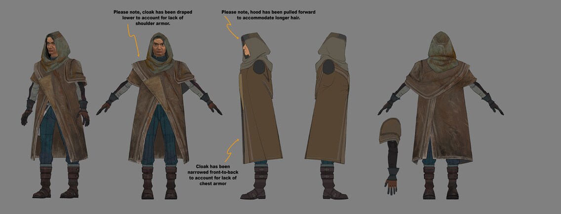 Jedi Armor Concept Art