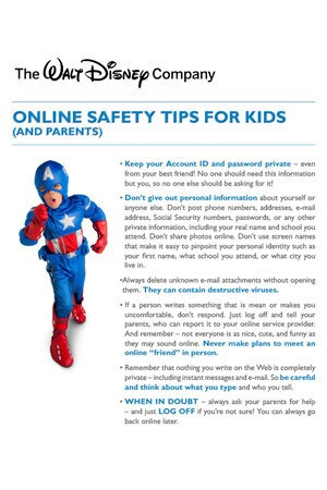 Internet Safety Tips & E Safety for Kids | Disney Family UK
