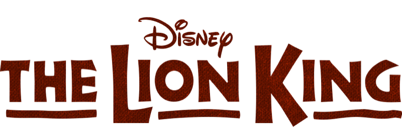 The Lion King Logo Font