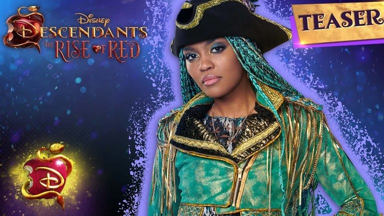 Uma Descendants 2 Poster Gil, Uma, And Harry Are The Newest Villains