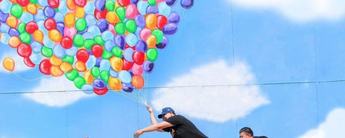 There's A New Up Wall to Get Carried Away With at Disney California ...