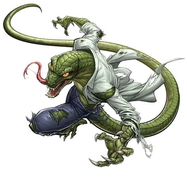 Concept for Sam Raimi’s lizard... which looks like an actual lizard ...