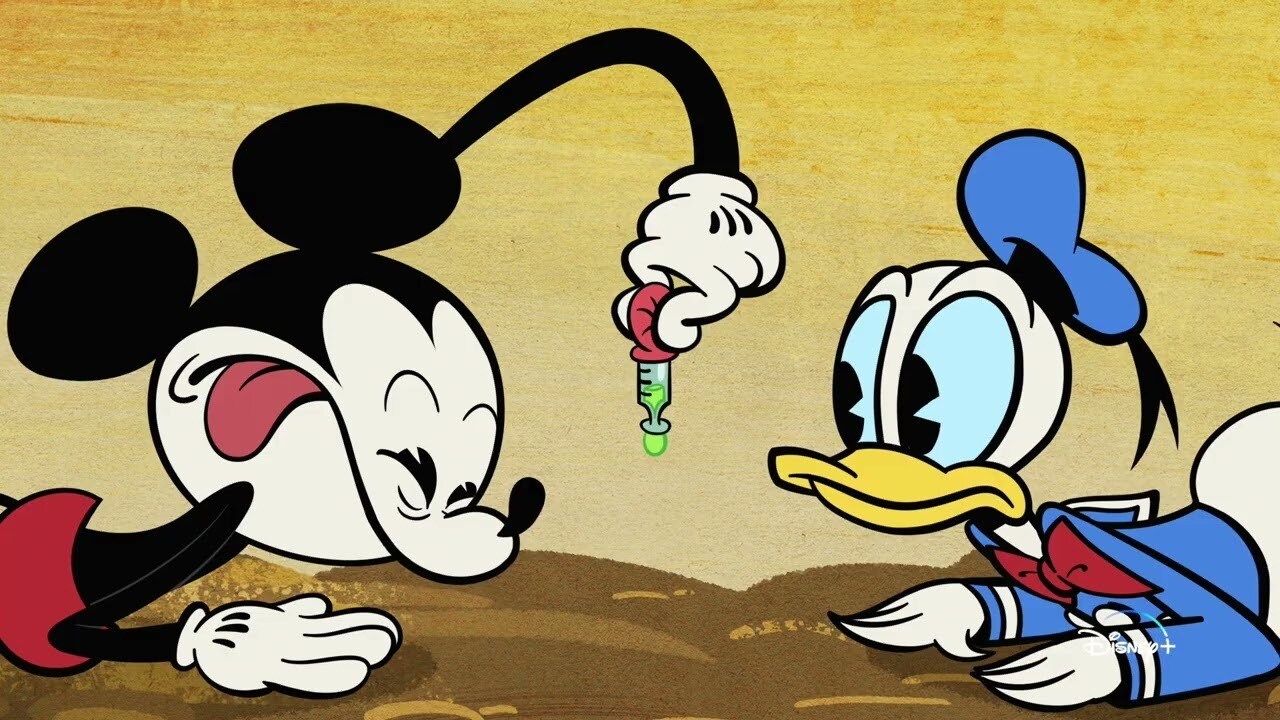 Mickey Mouse Worried