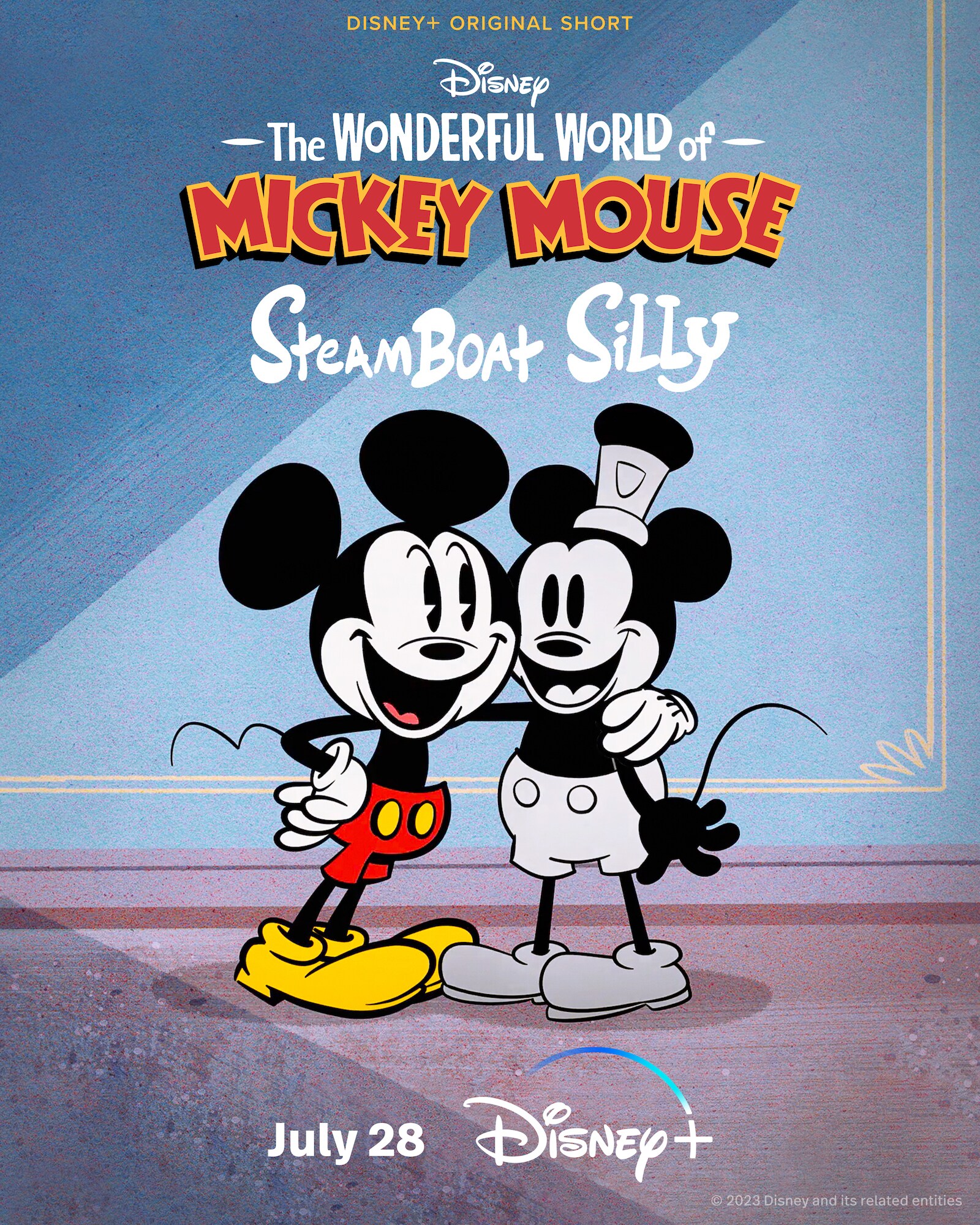Mickey Mouse Steamboat Willie Poster